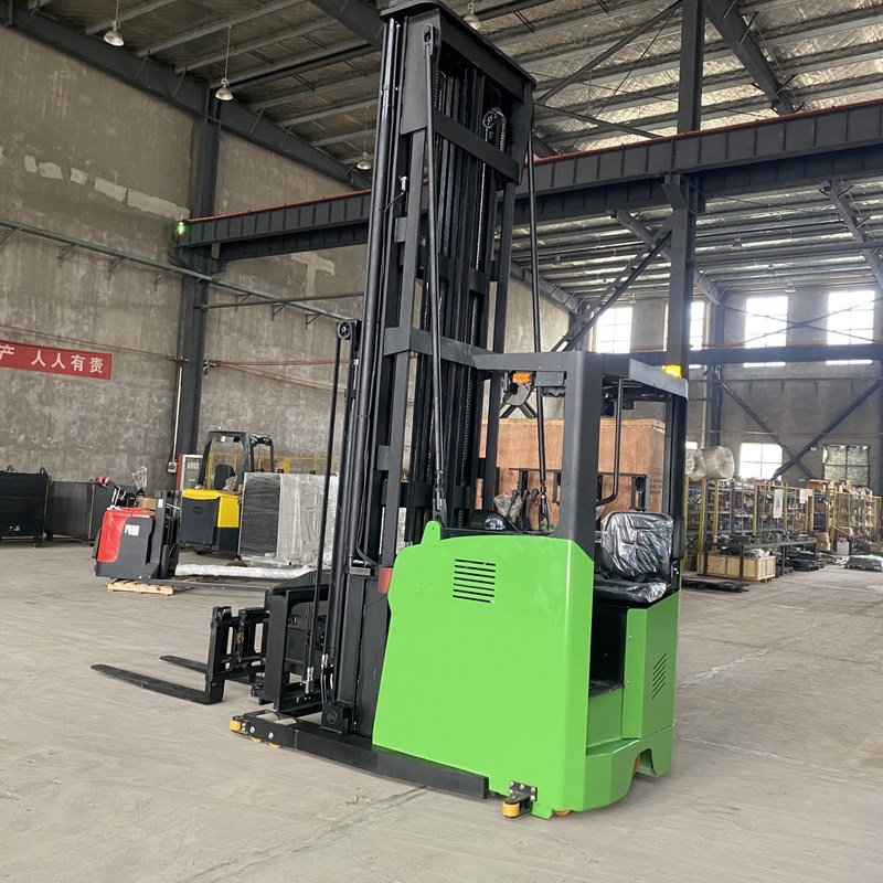 Narrow Aisle Electric Reach Trucks 1500 Kg 3-Way Electric Reach Trucks ...