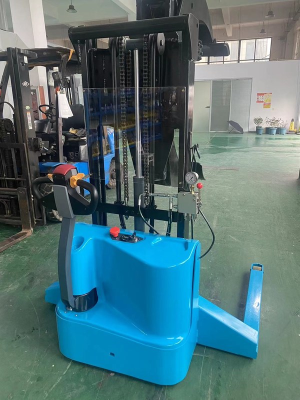 Electric Stacker With Clamping Range 700mm - 1200mm Rotary Paper Roll ...