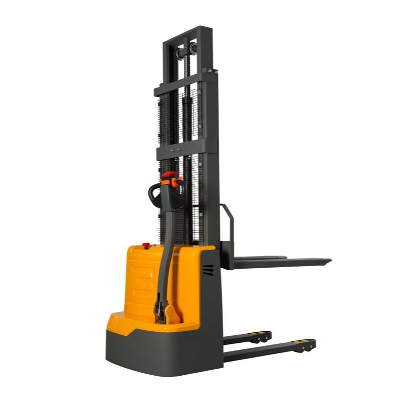 1.5 Ton 2 Ton 1.6m Electric Pallet Stacker Warehouse Electric Walkie ...